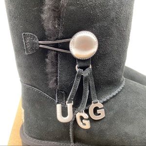 UGG | Shoes | Ugg Bailey Button Ugg Charm Boots | Poshmark
